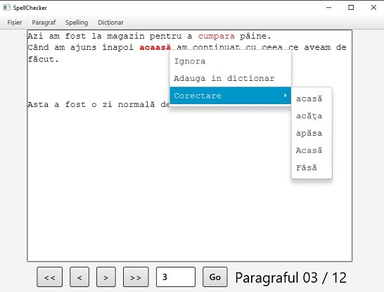 GitHub - DacianGoina/SpellChecker: Proiect SpellChecker