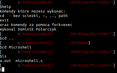 GitHub - Dominik-polar/microshell