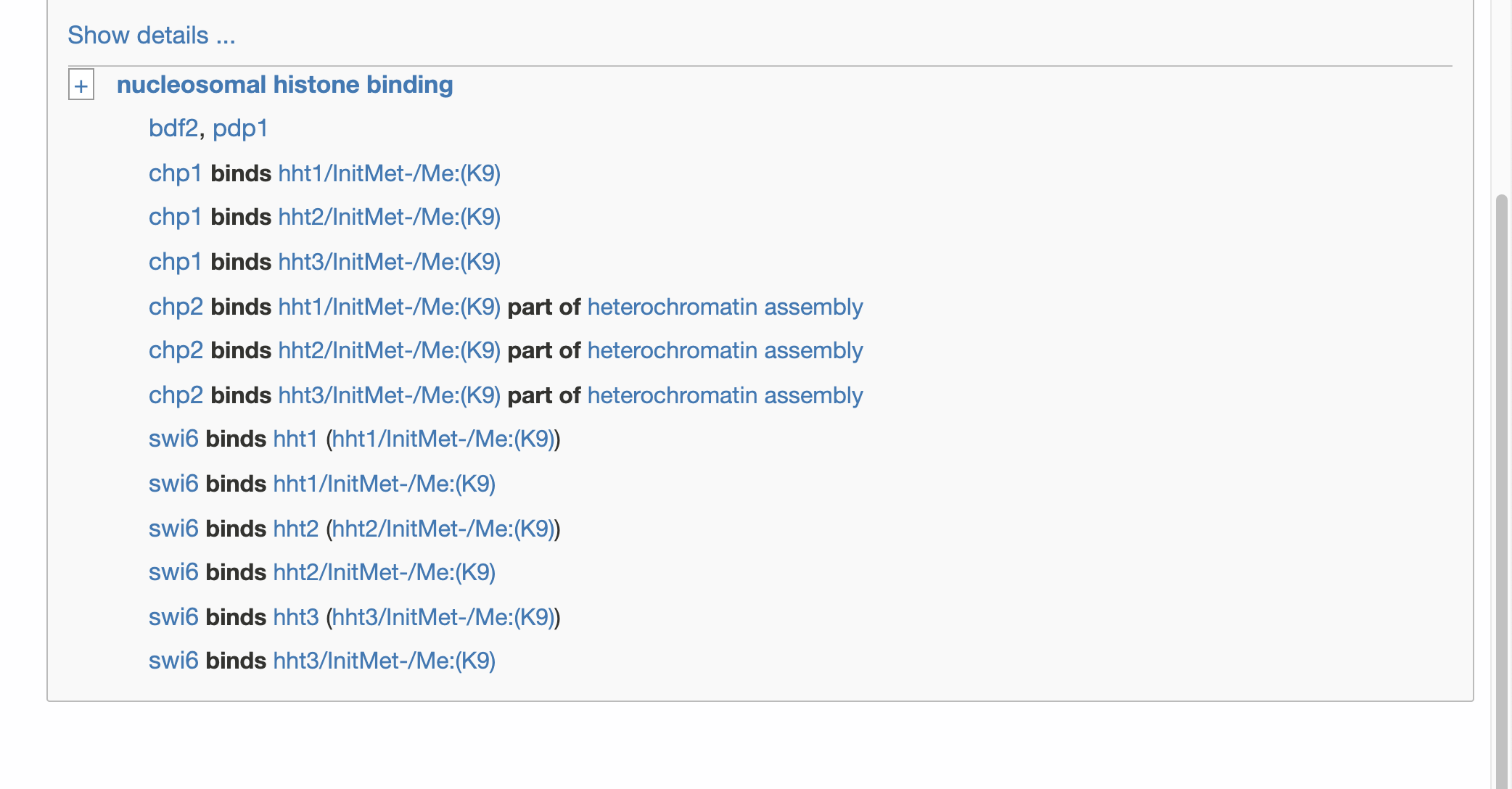 Find out what makes this display different · Issue #3084 · pombase/curation · GitHub
