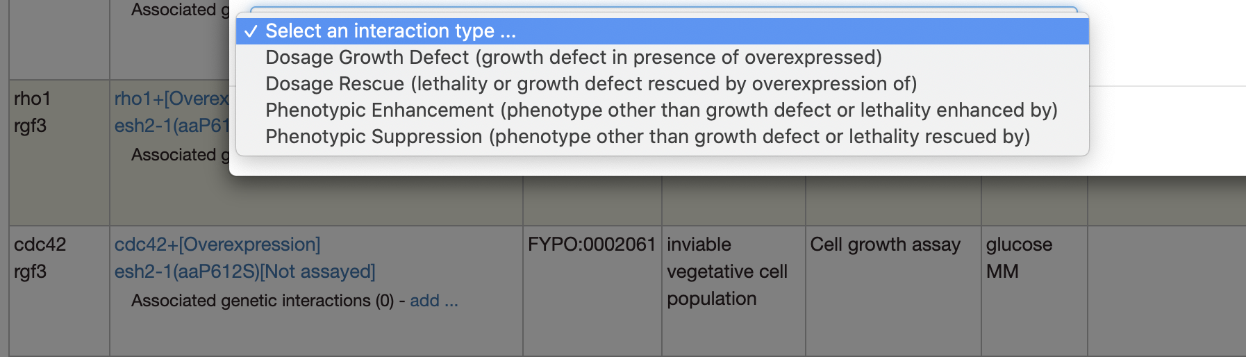 GI: It should be possible to select dosage lethal for inviability phenotypes · Issue #2614 ...