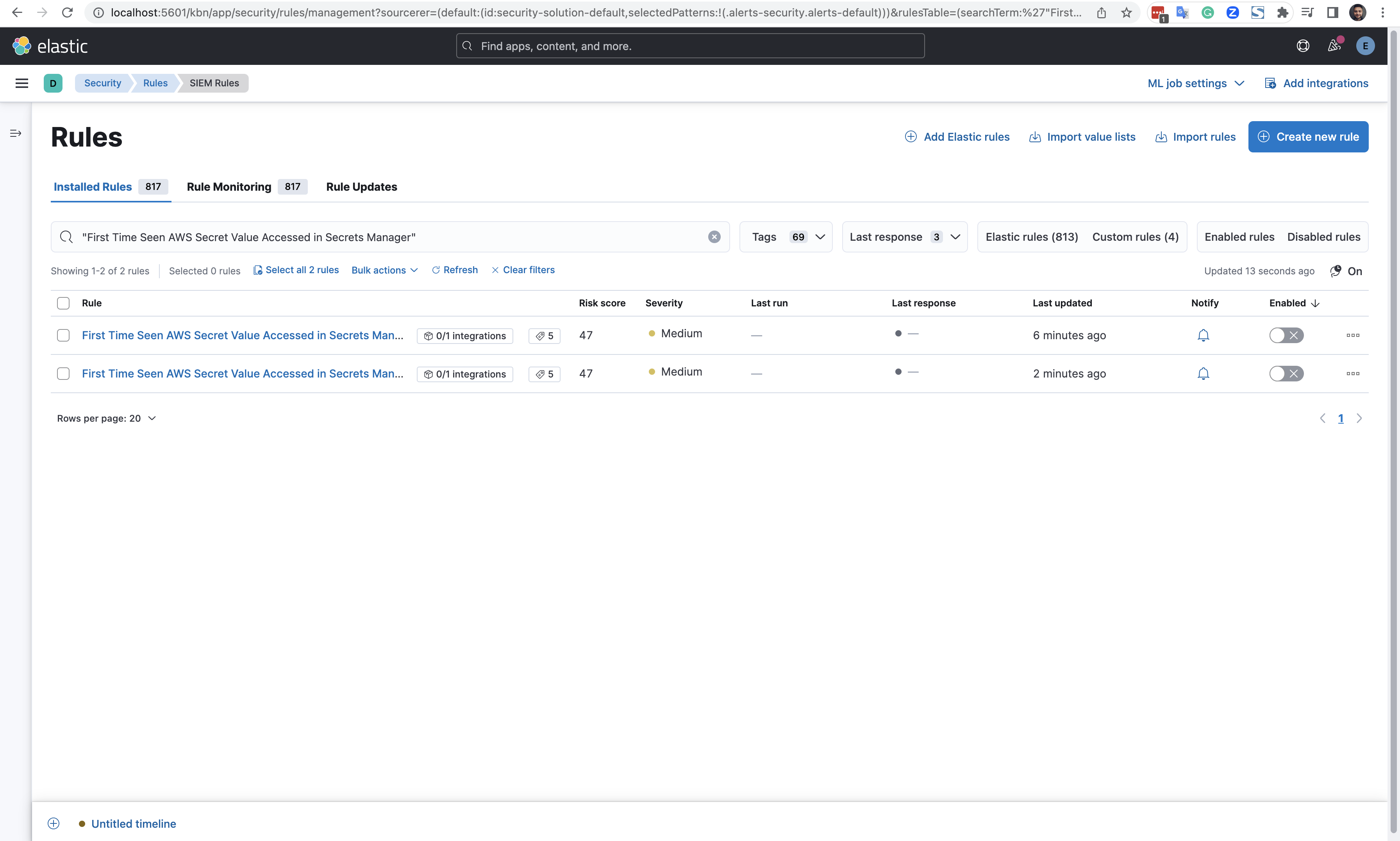 [Security Solution] Prebuilt rules are duplicated when upgraded one by one · Issue #161305 ...