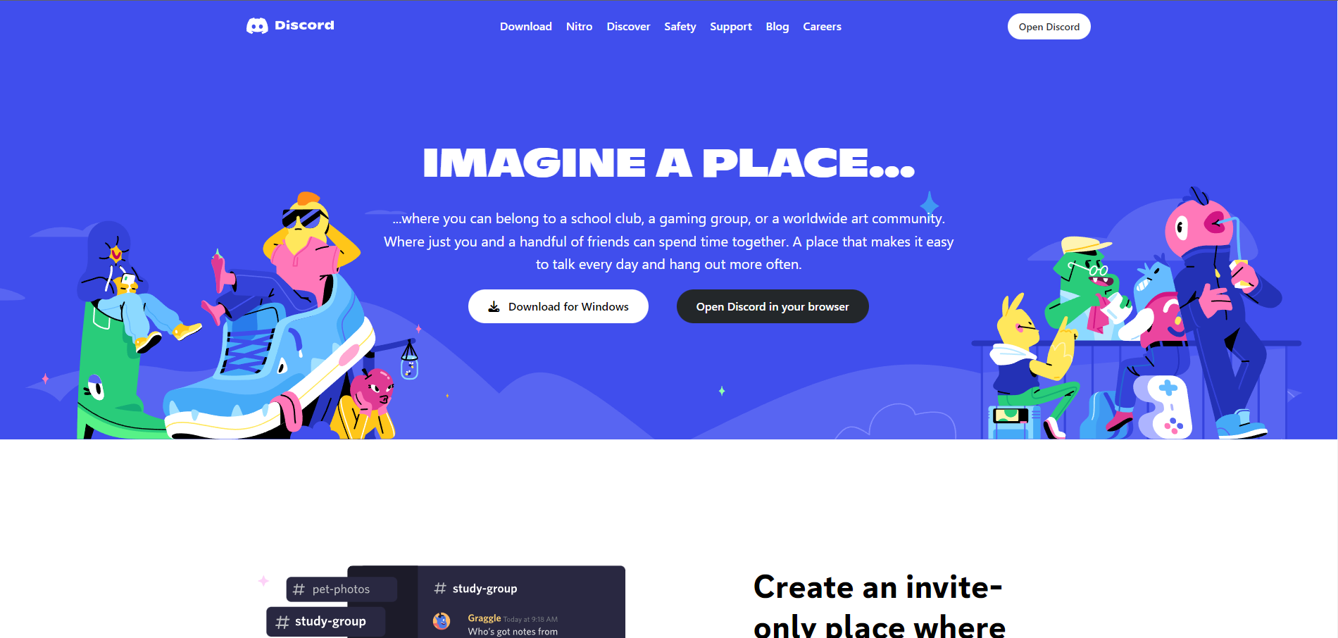 GitHub - thakralishaan/Discord_clone: A Clone of the Landing Page of the official Discord website