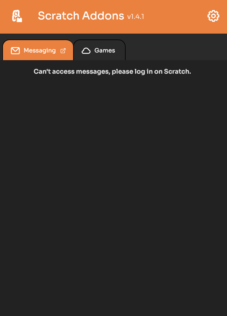 "Please sign in" message showing even when signed in · Issue #943 · ScratchAddons/ScratchAddons ...