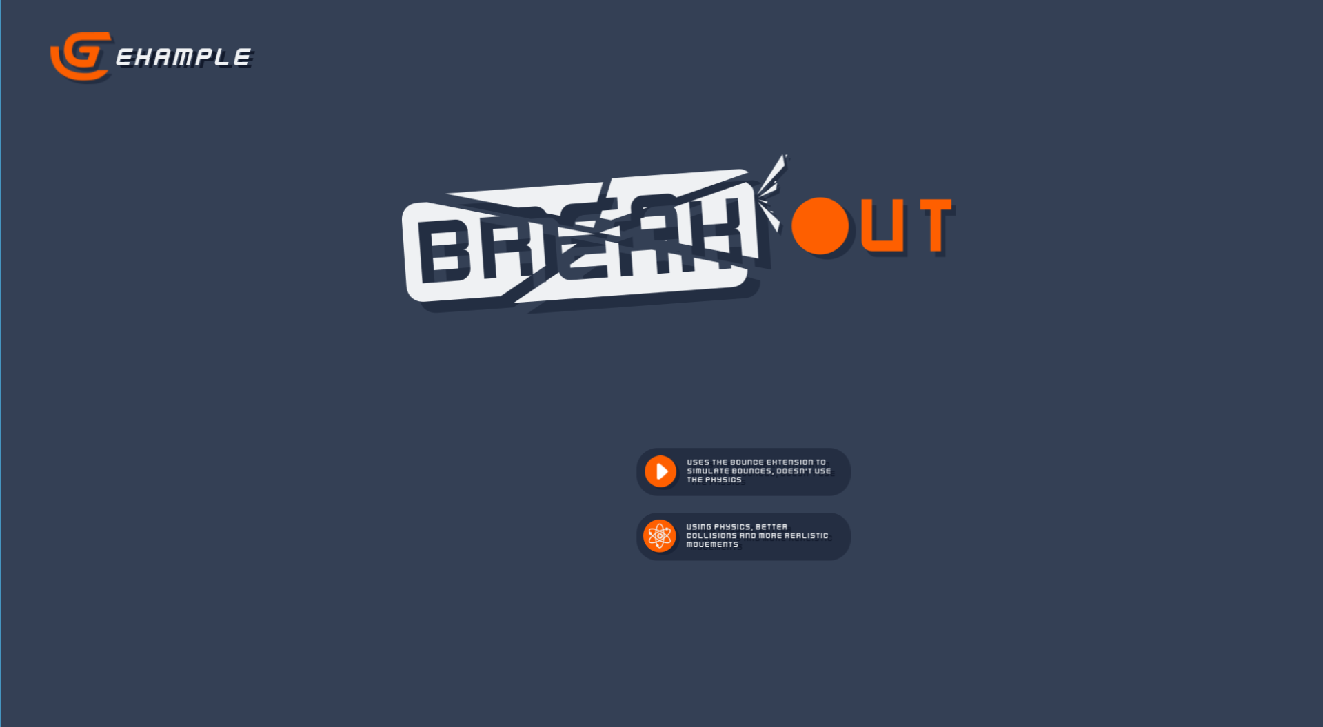 Improved BreakOut example · Issue #2629 · 4ian/GDevelop · GitHub