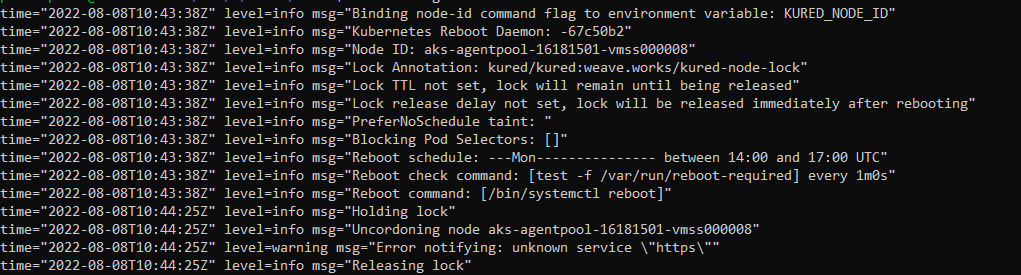 How To Schedule Linux Reboots On A Specific Date · Issue 614 · Kubereboot Kured · Github