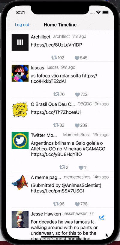 GitHub - Povsc/Twitter-Clone