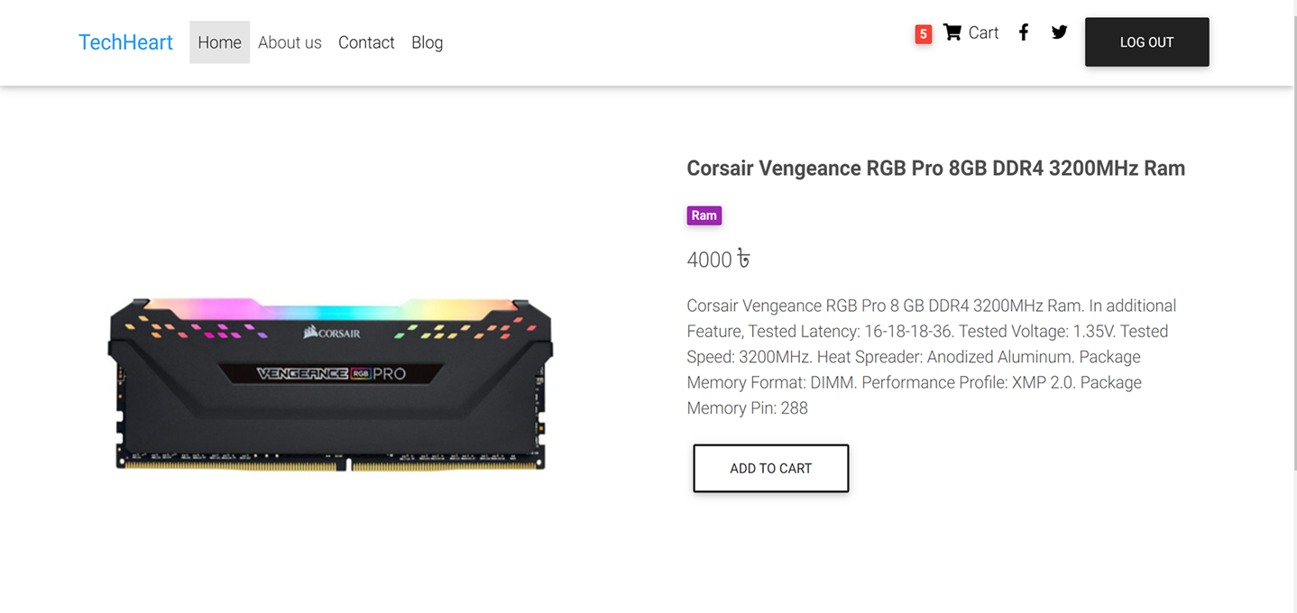 GitHub - Tonmoy-Ahsan/TechHeart: TechHeart is an electronic marketing website project based ...