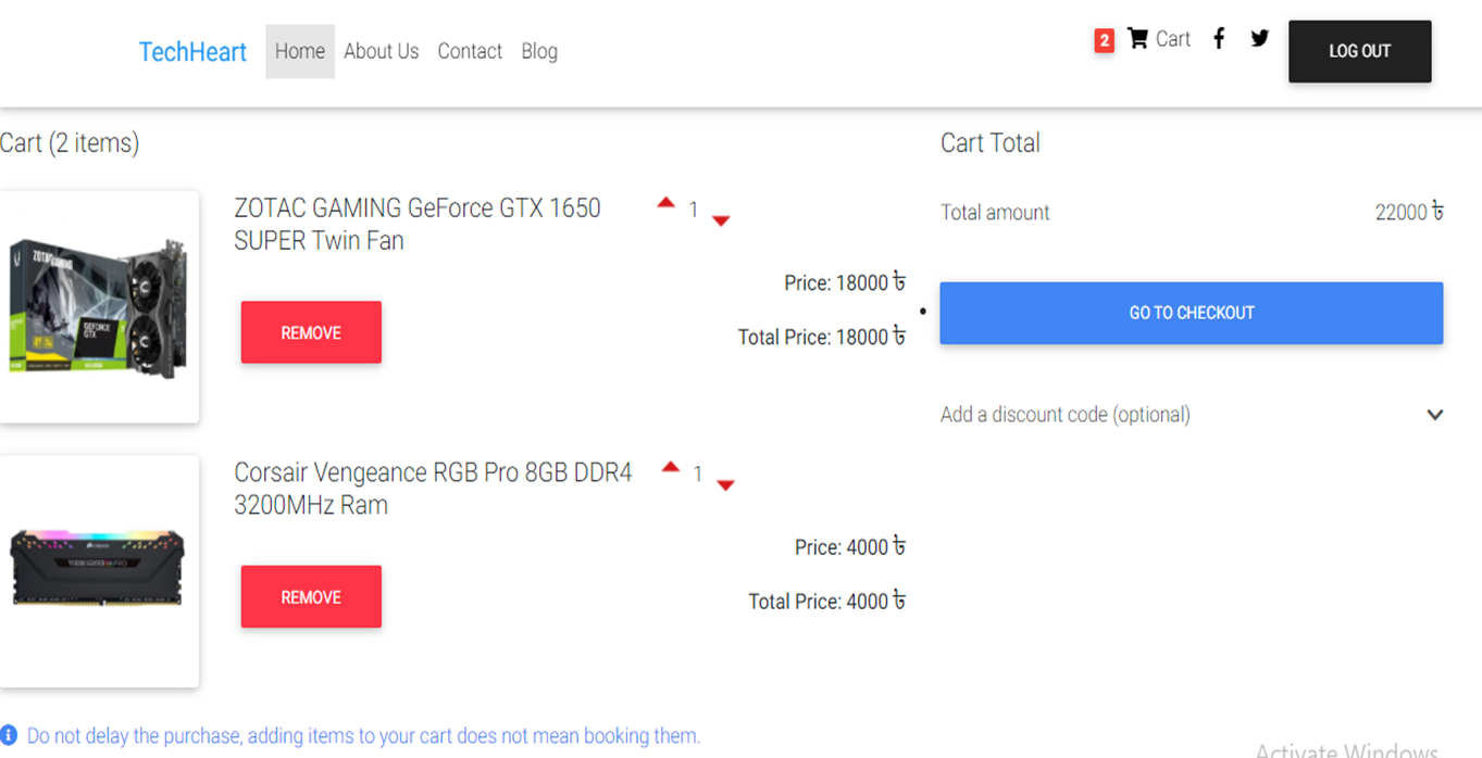 GitHub - Tonmoy-Ahsan/TechHeart: TechHeart is an electronic marketing website project based ...