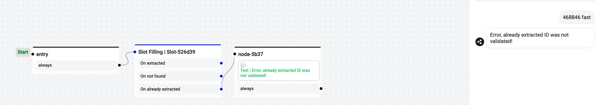 [BUG]: Slot filling validation is skipped "on already extracted" · Issue #1396 · botpress/v12 ...