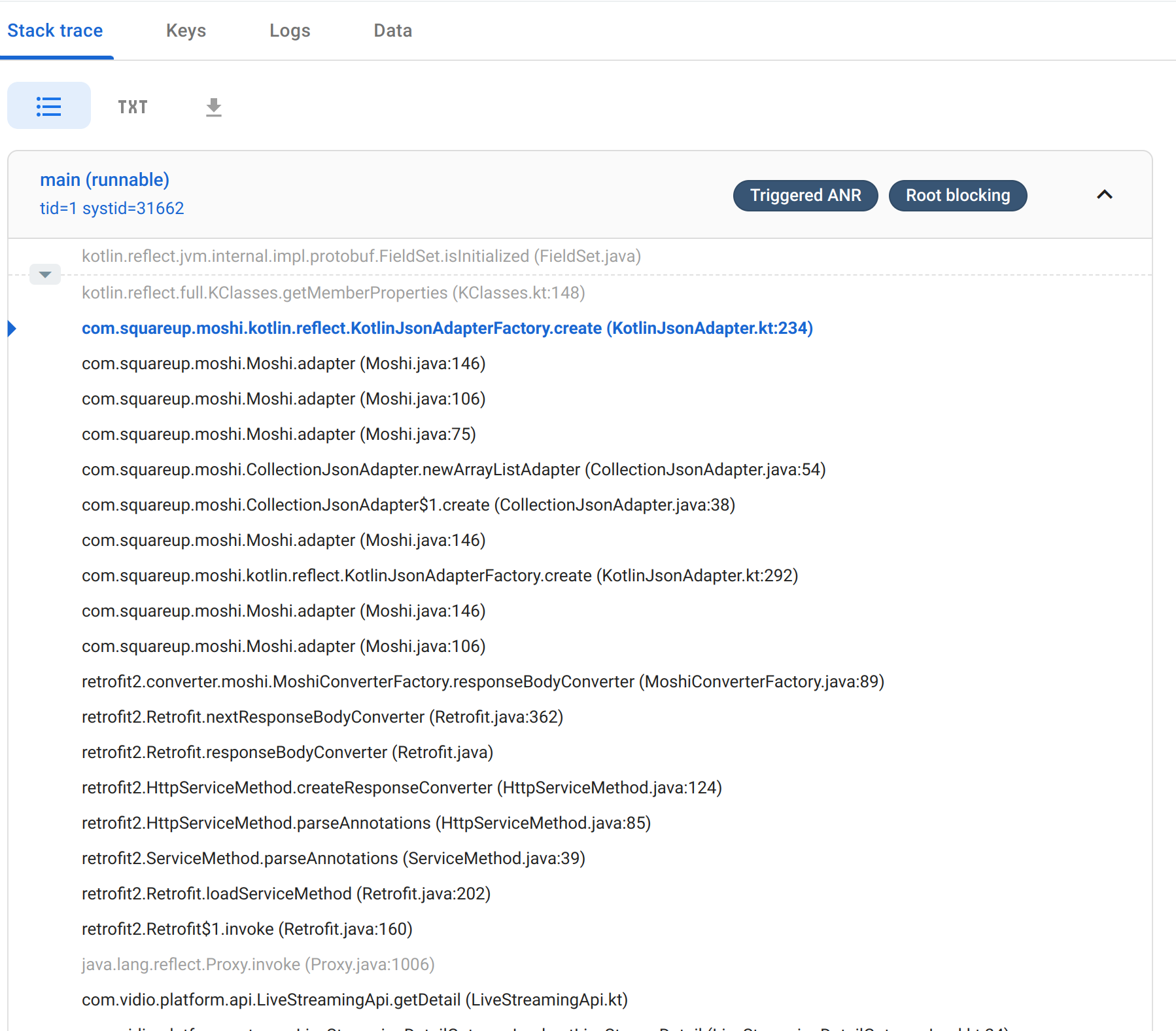 KotlinJsonAdapterFactory block too much main thread, even causing ANR. · Issue #1658 · square ...
