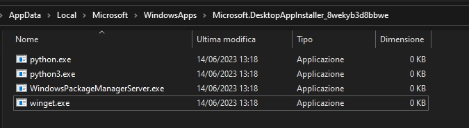 Typing the winget command tries to execute winget.exe in another user folder · Issue #3298 ...