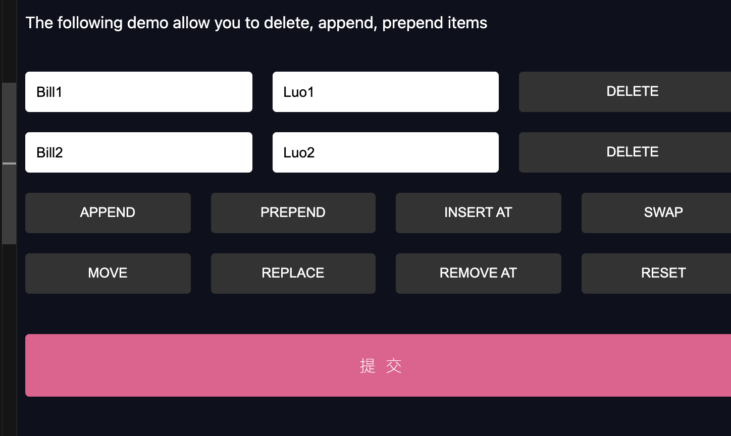 Issue Usefieldarray Use Remove Api And Next Use Append Api Old Value Cover New Value · Issue