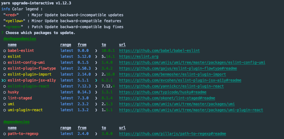 如何升级umi版本，以及antd，dva这些版本如何控制 · Issue #2000 · umijs/umi · GitHub