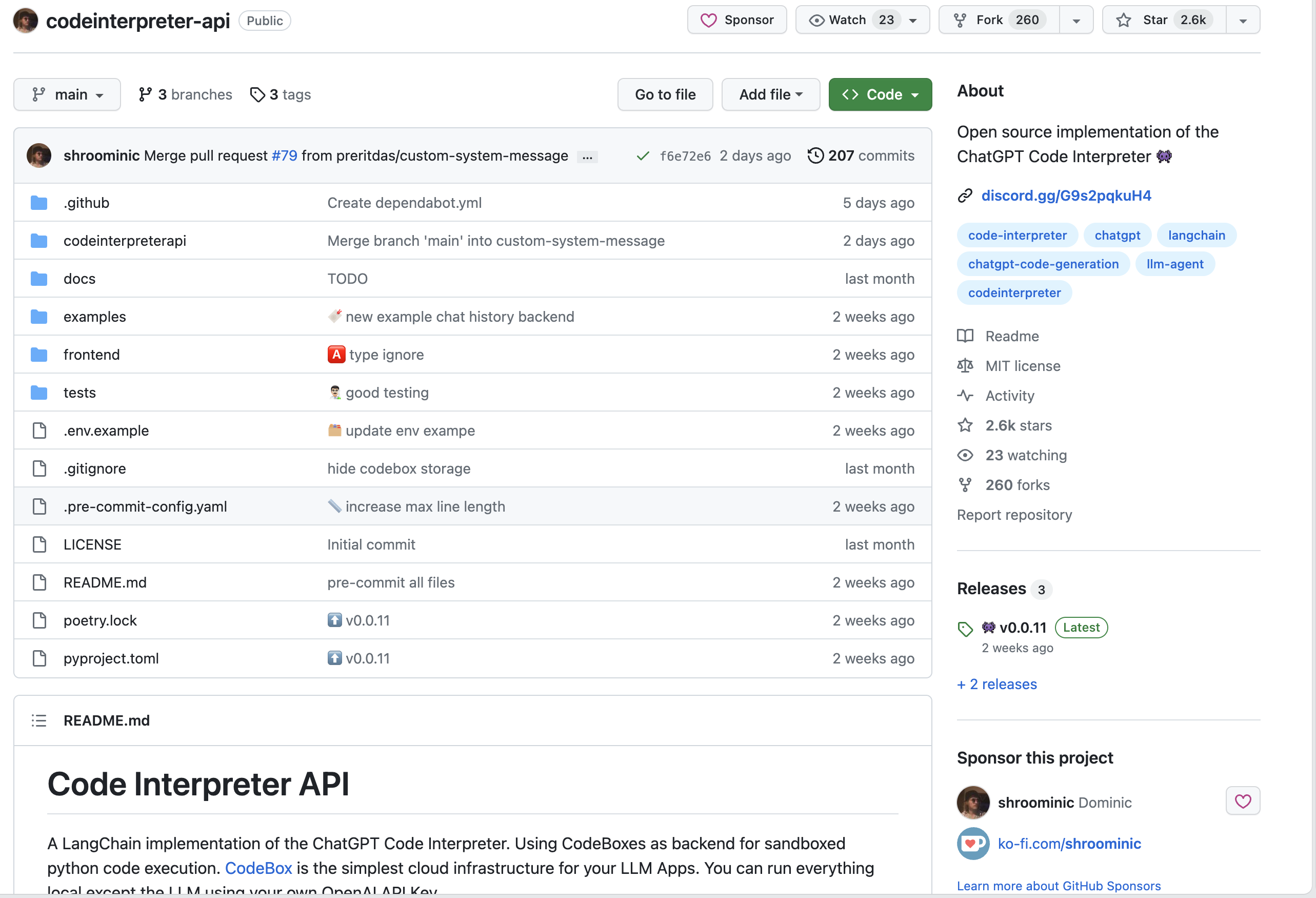 Github Huqianghuigpt Code Interpreter