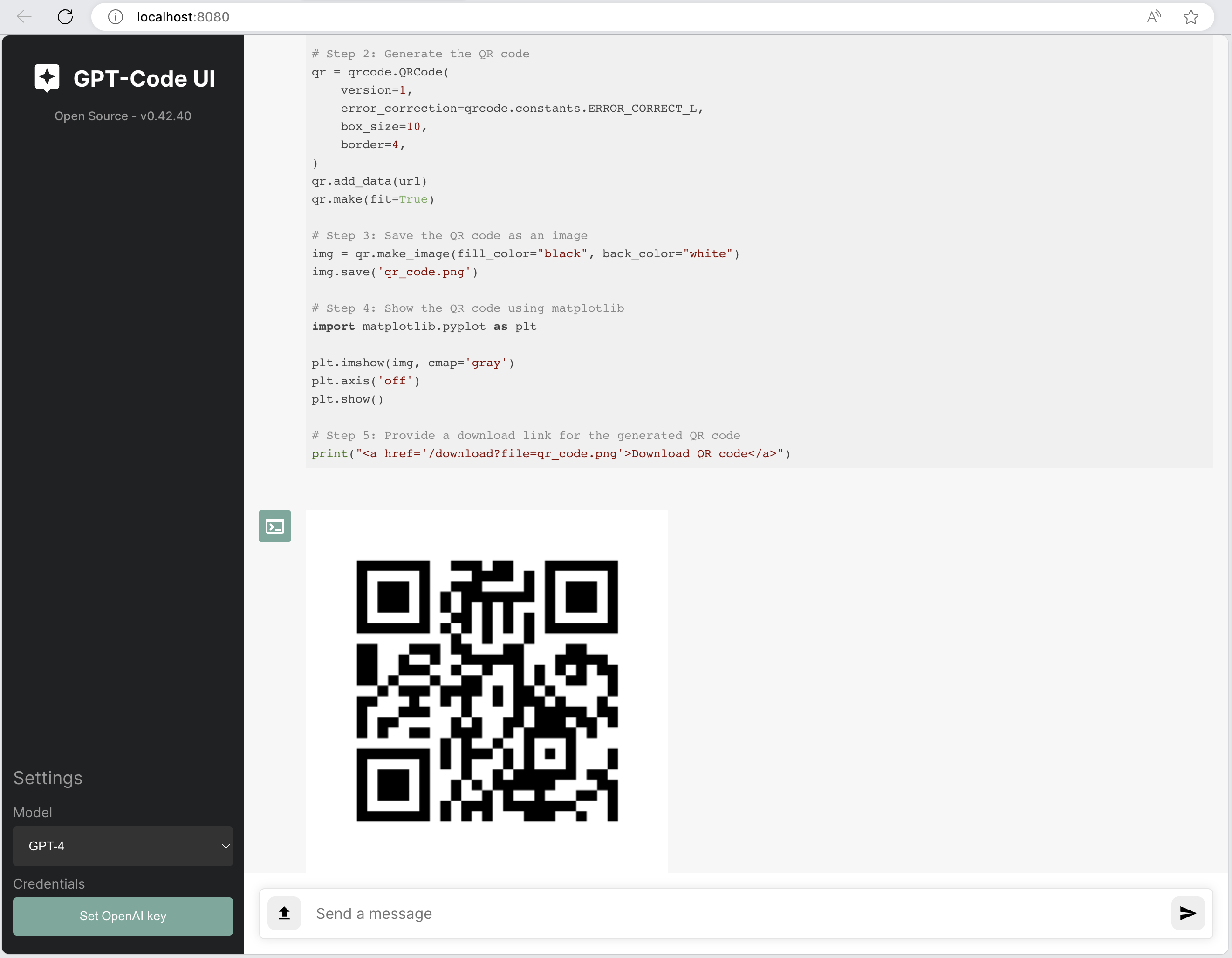 GitHub - huqianghui/GPT-Code-Interpreter