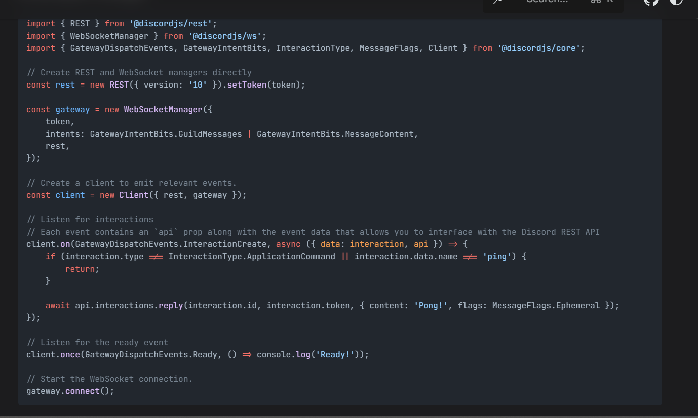 Internal specs added to home page · Issue #9622 · discordjs/discord.js ... Internal specs added to home page · Issue #9622 · discordjs/discord.js ...