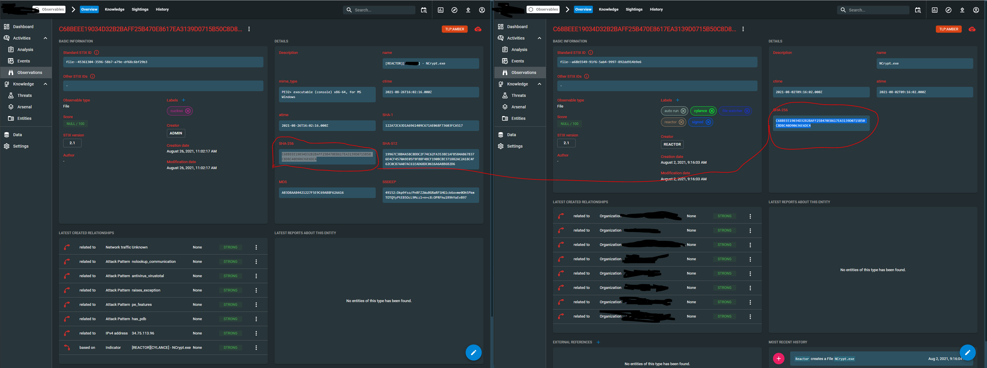 [FEATURE] Flatten File Observables on all hash types · Issue #1533 · OpenCTI-Platform/opencti ...
