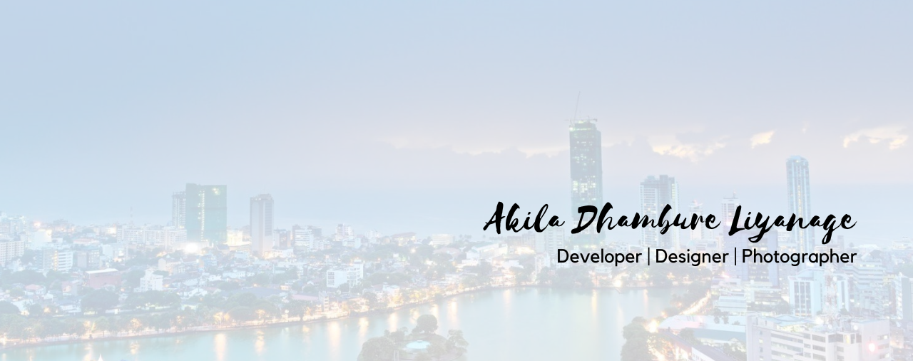 dhambure98 (Akila Dhambure Liyanage ) · GitHub