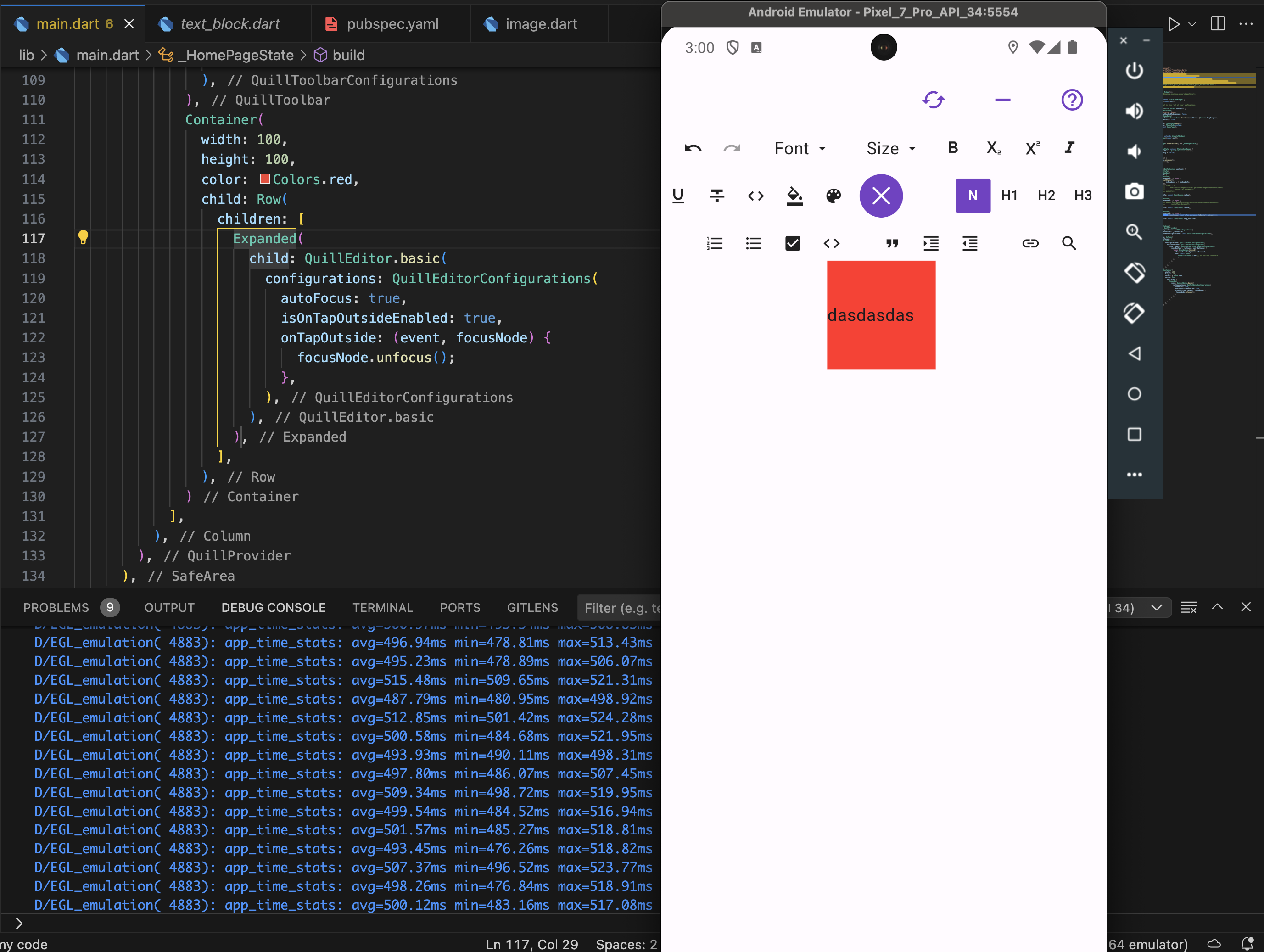 [Mobile] QuillEditor expands on all width · Issue #1485 · singerdmx/flutter-quill · GitHub