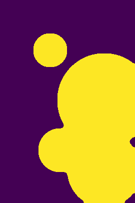 Question: Why is default structuring element of 1-connectivity used by ...