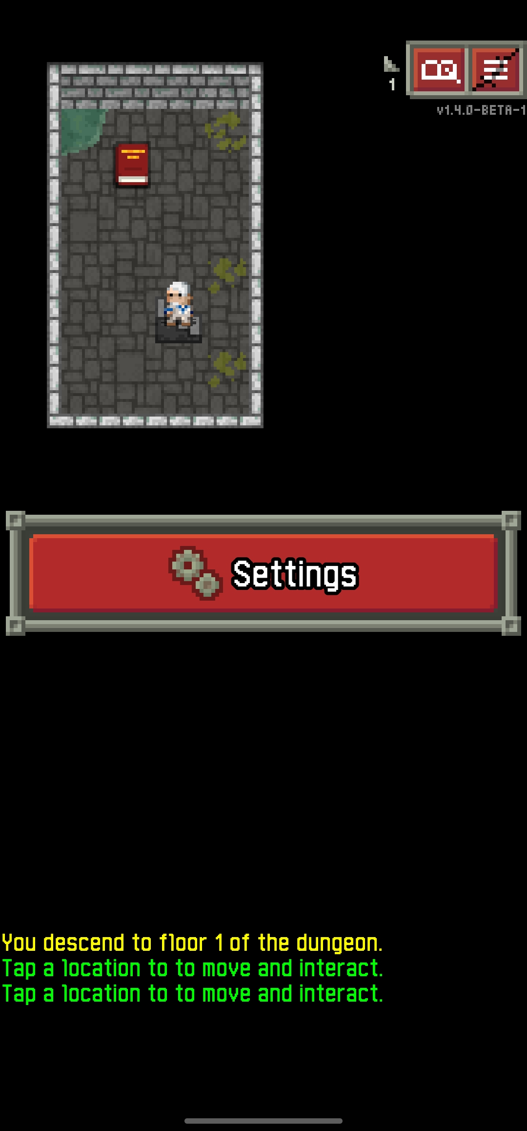 UI broken in 1.4 beta · Issue #1086 · 00-Evan/shattered-pixel-dungeon ...