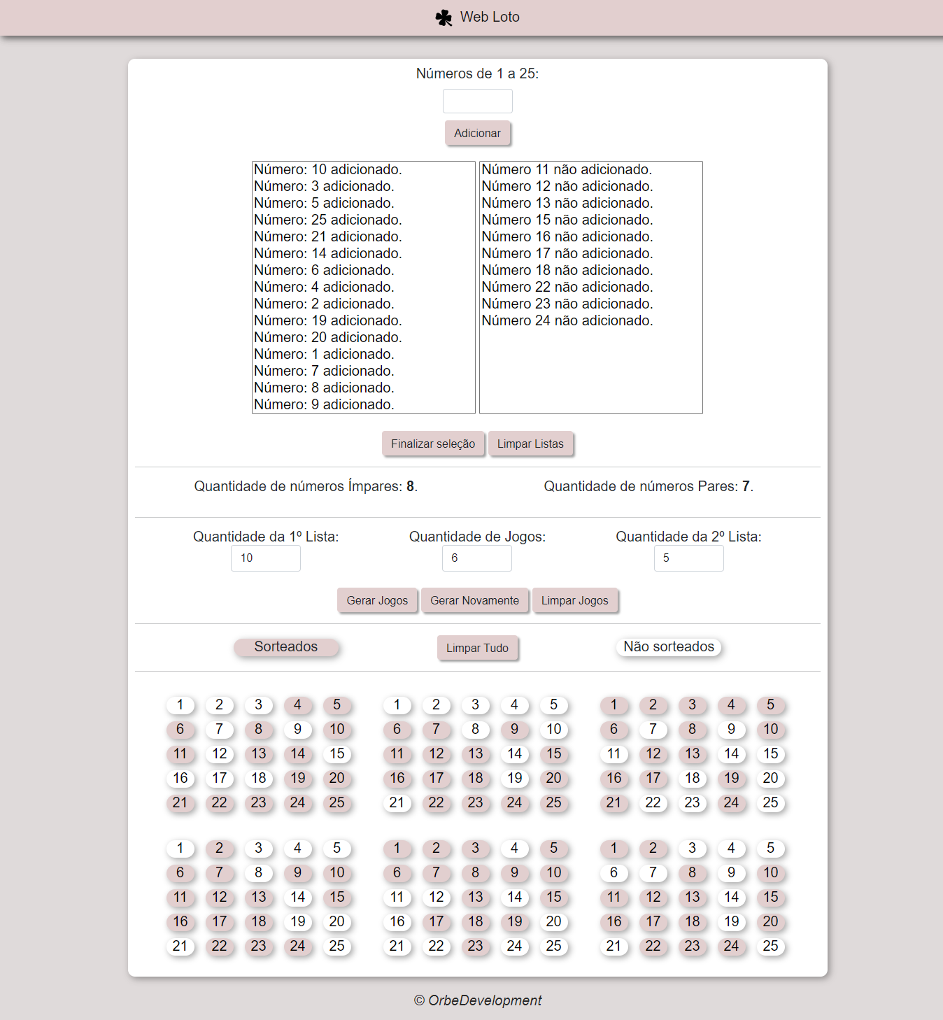 GitHub - LuisGBarbosa/SWebLoto: Aplicação Web de Loteria GitHub - LuisGBarbosa/SWebLoto: Aplicação Web de Loteria