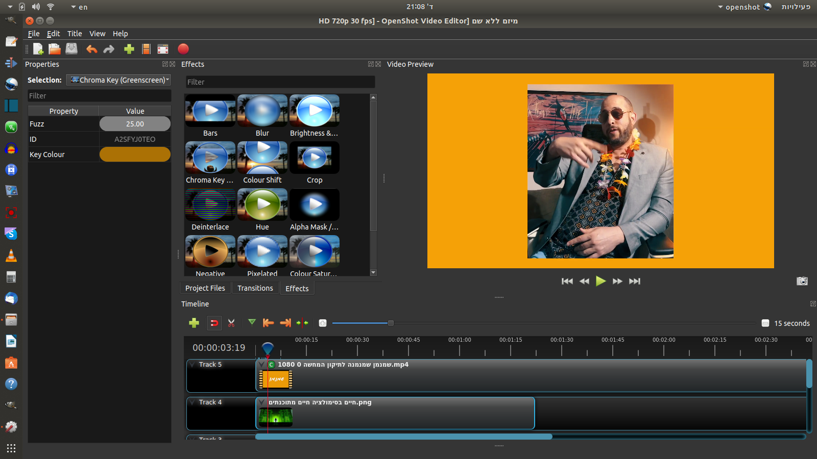 The chrome key does not work. · Issue #3800 · OpenShot/openshot-qt · GitHub