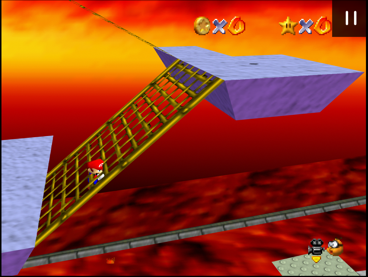 Mario can clip/sink through some slopes on the BITFS scaling platform · Issue #200 · HackerN64 ...