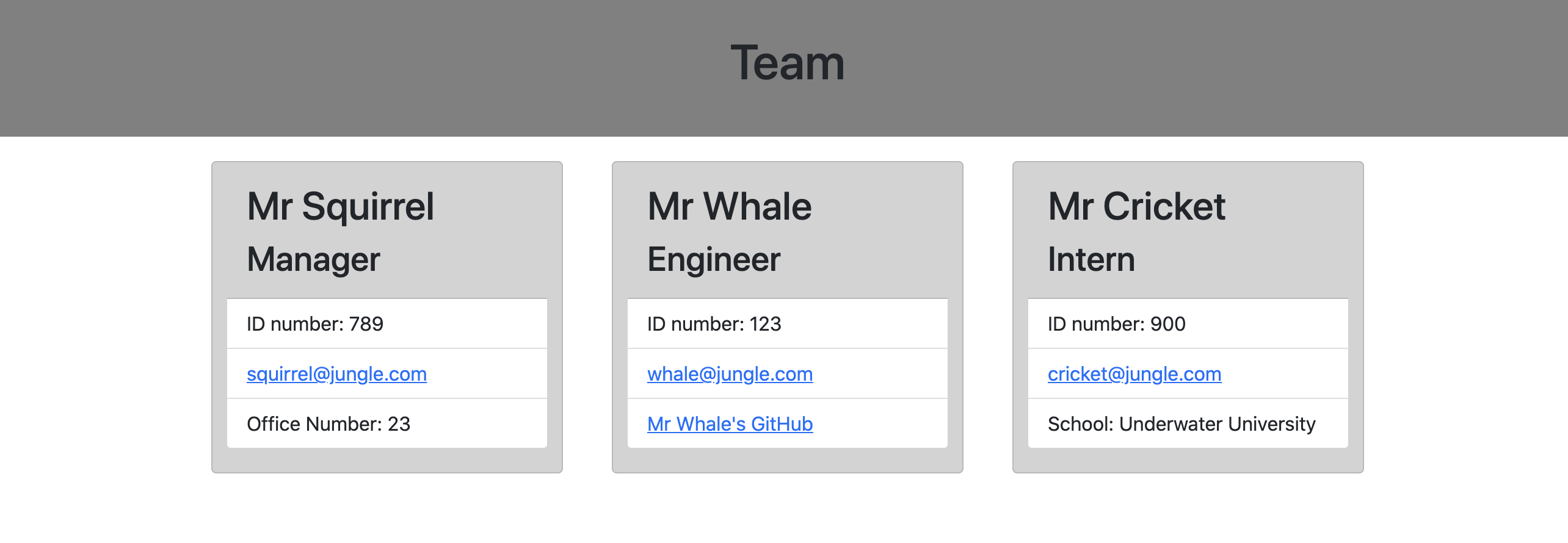 GitHub - lauraaupert/team-profile-generator