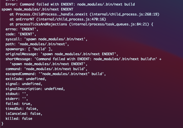 build.cmd apparently not working · Issue #2330 · serverless-nextjs/serverless-next.js · GitHub