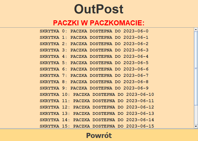 GitHub - MikolajKnap/OutPost