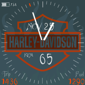 GitHub - edward-hayes/clock-harley-davidson: Harley Davidson clock face for Versa Fitbit