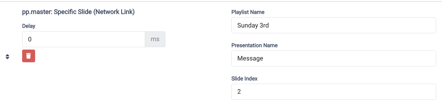 Pro7 "Specific Slide (Network Link)" Playlist Name (Path) · Issue #128 · bitfocus/companion ...
