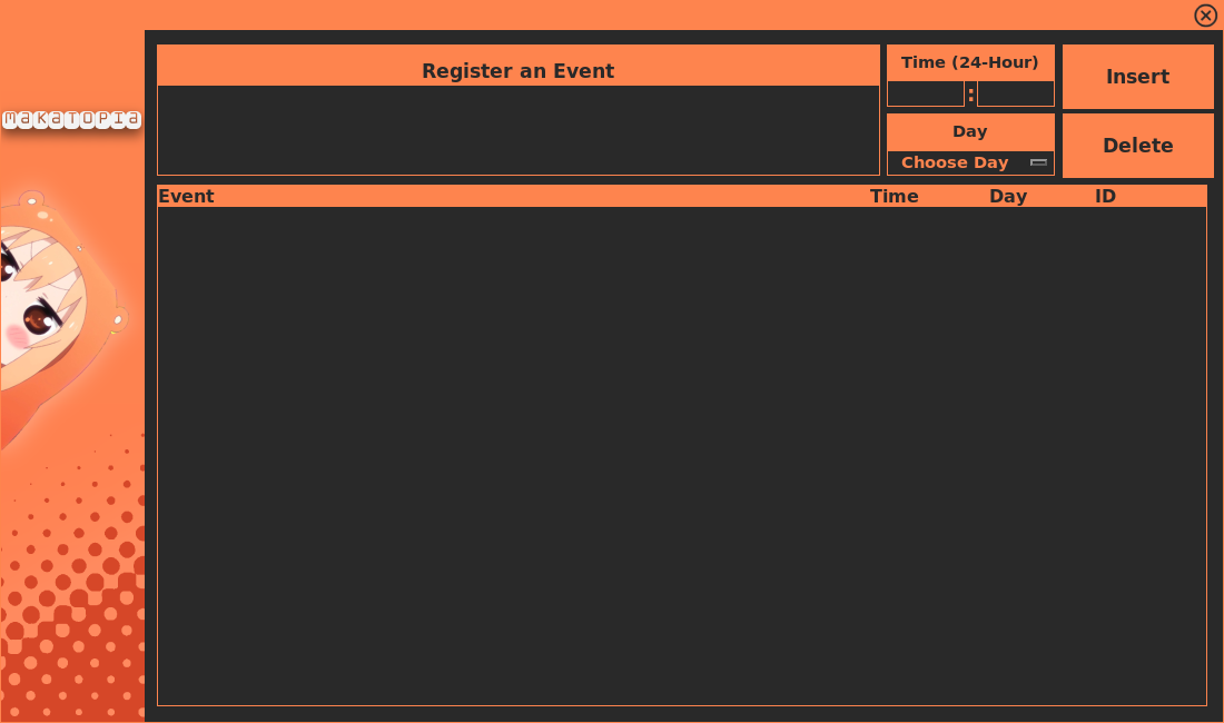 GitHub - BonTear/Makatopia: Simple event manager