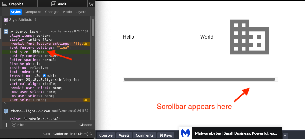 [Bug Report] causing unexpected scroll behavior in safari · Issue #11270 · vuetifyjs/vuetify ...