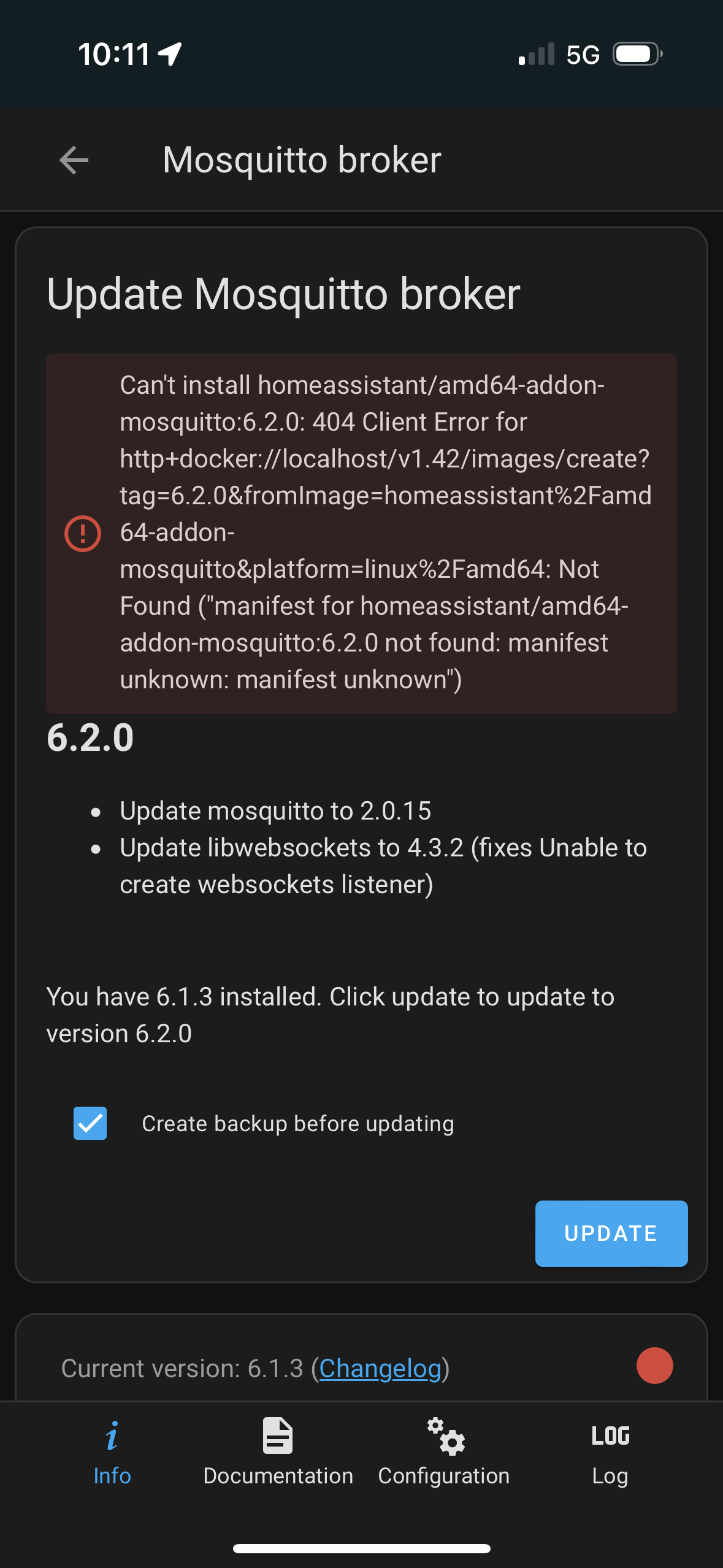 Mosquitto: Unable to create websockets listener on port 1884 · Issue #2904 · home-assistant ...
