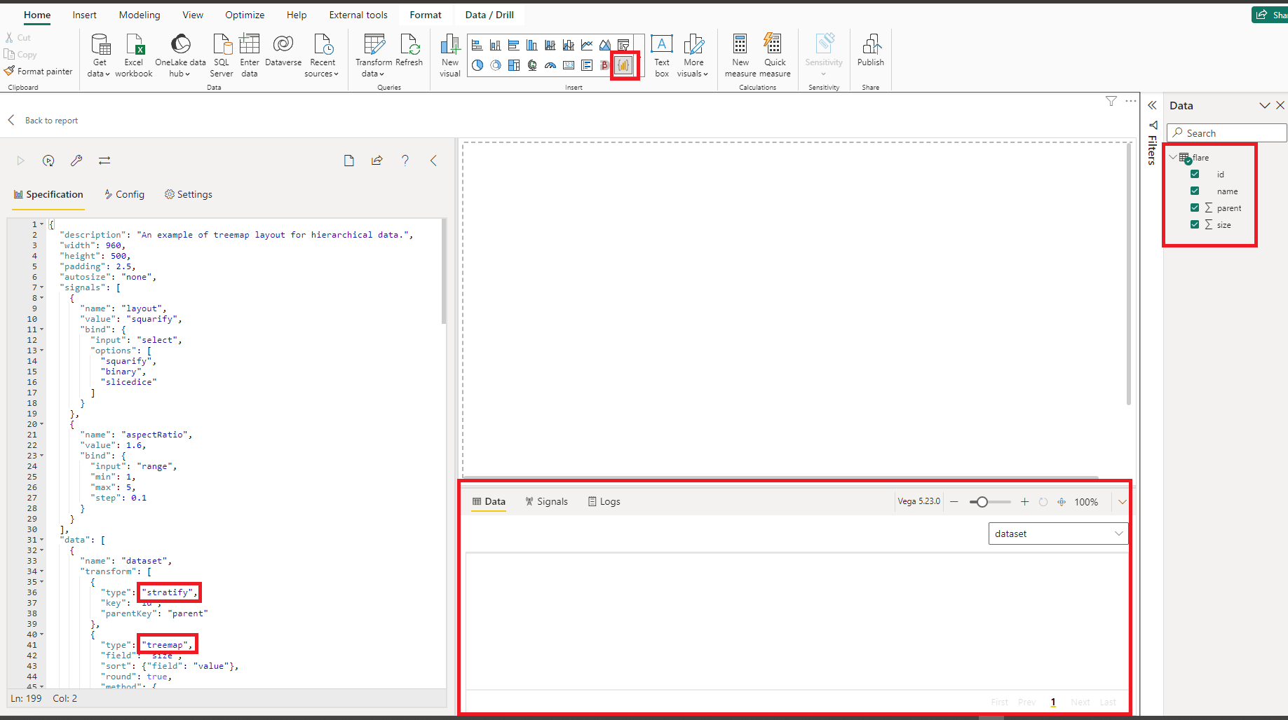 Inconsistencies in VEGA Transformations within DENEB: Versions 1.5 and 1.6 · Issue #378 · deneb ...