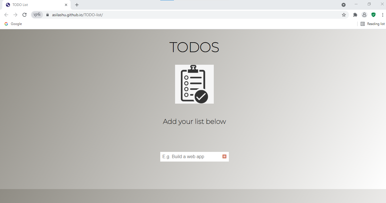 GitHub - Asilashu/TODO-list: A todo list web app developed using JavaScript html css. You can ...