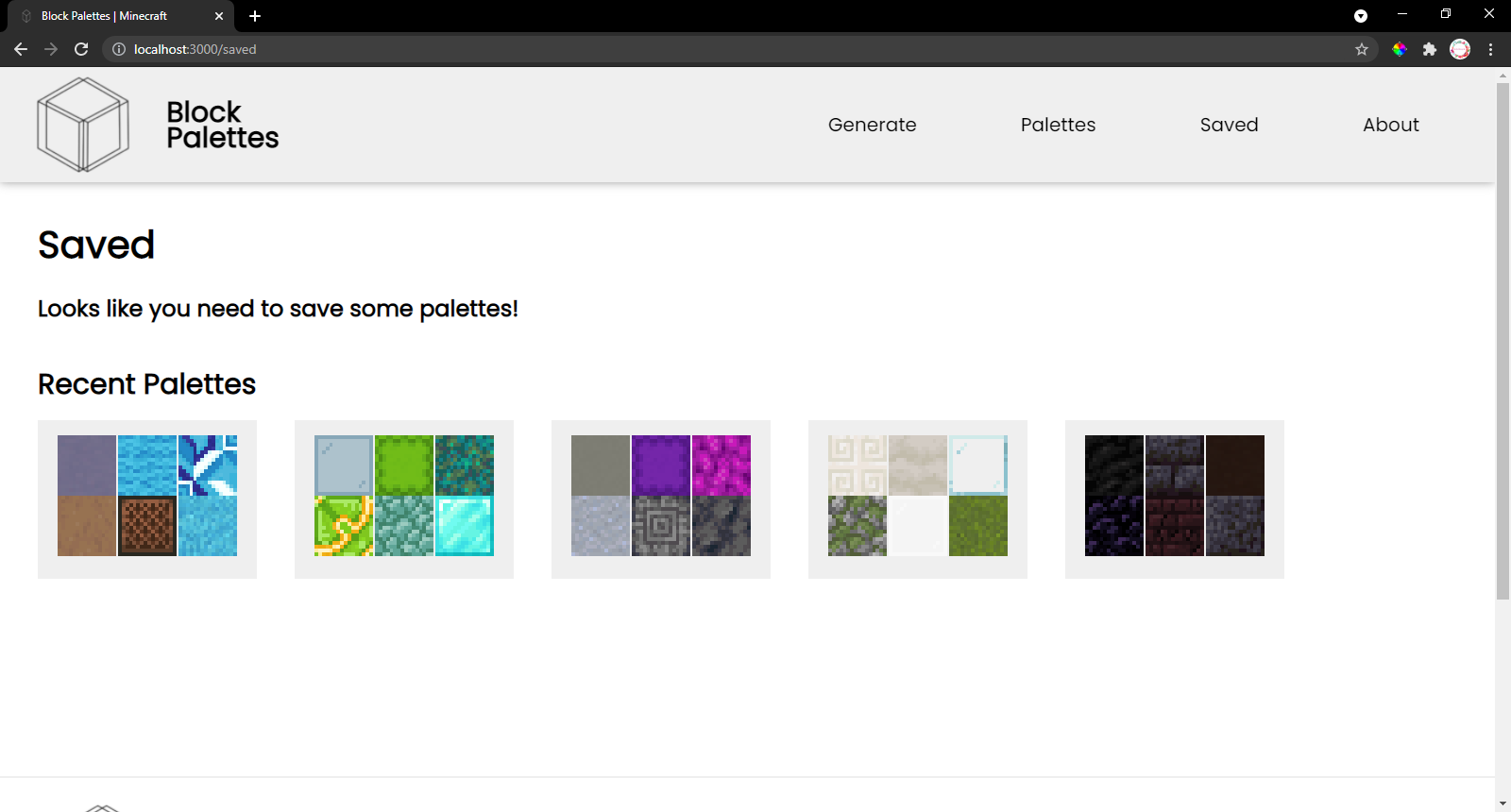 GitHub - arianadaris/block-palettes: This is a recreation of a ...