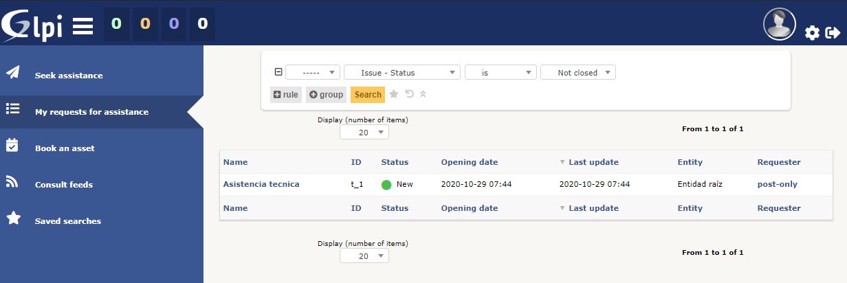 Tickets counter 0 · Issue #1996 · pluginsGLPI/formcreator · GitHub
