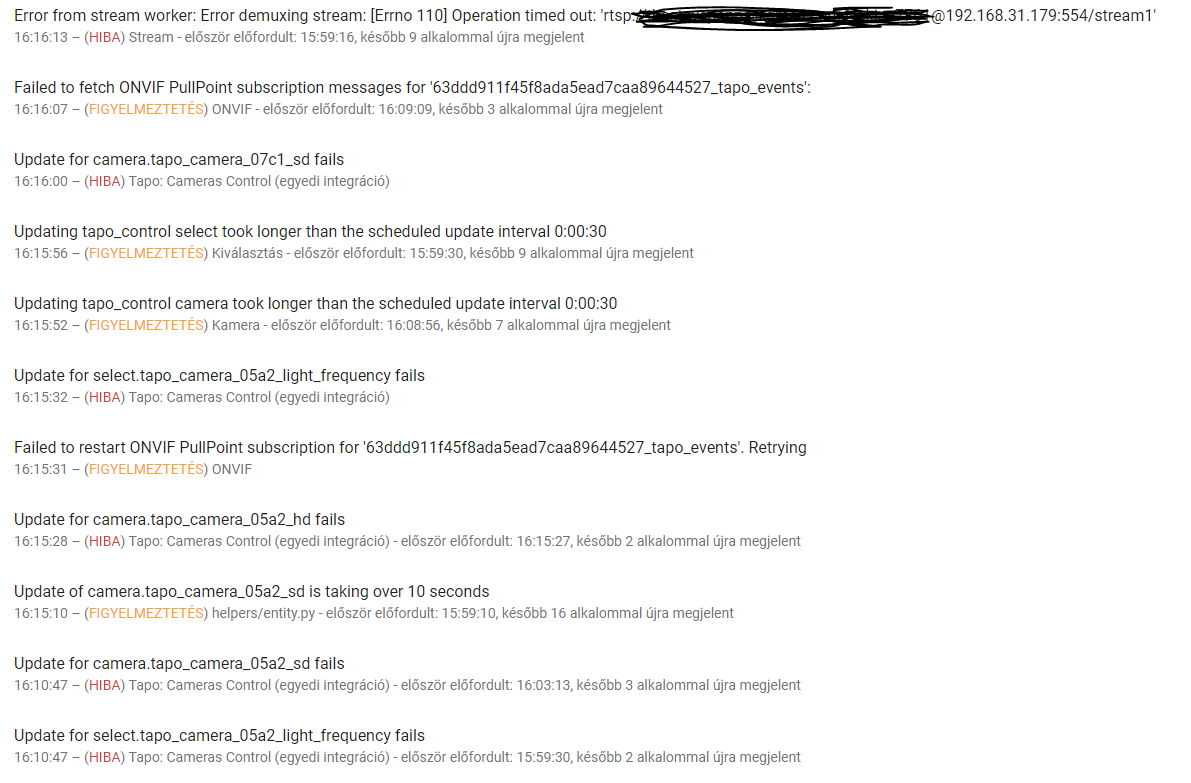 C200 - Motion detectors do not work · Issue #230 · JurajNyiri/HomeAssistant-Tapo-Control · GitHub