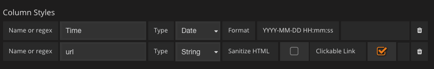 Unable to get Colors to show · Issue #3 · briangann/grafana-datatable-panel · GitHub
