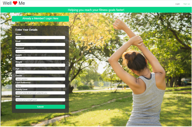 GitHub - blakestickland/Well-Me-wellness-app: Well Me is a wellness ...