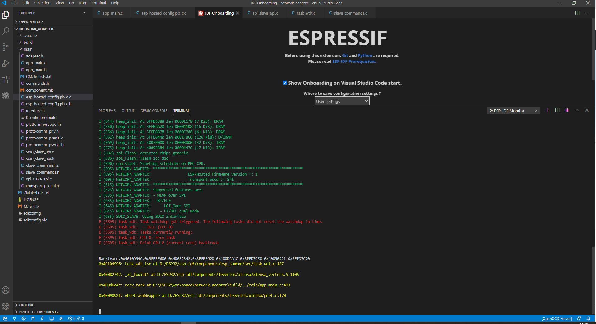 Not working · Issue #12 · espressif/esp-hosted · GitHub