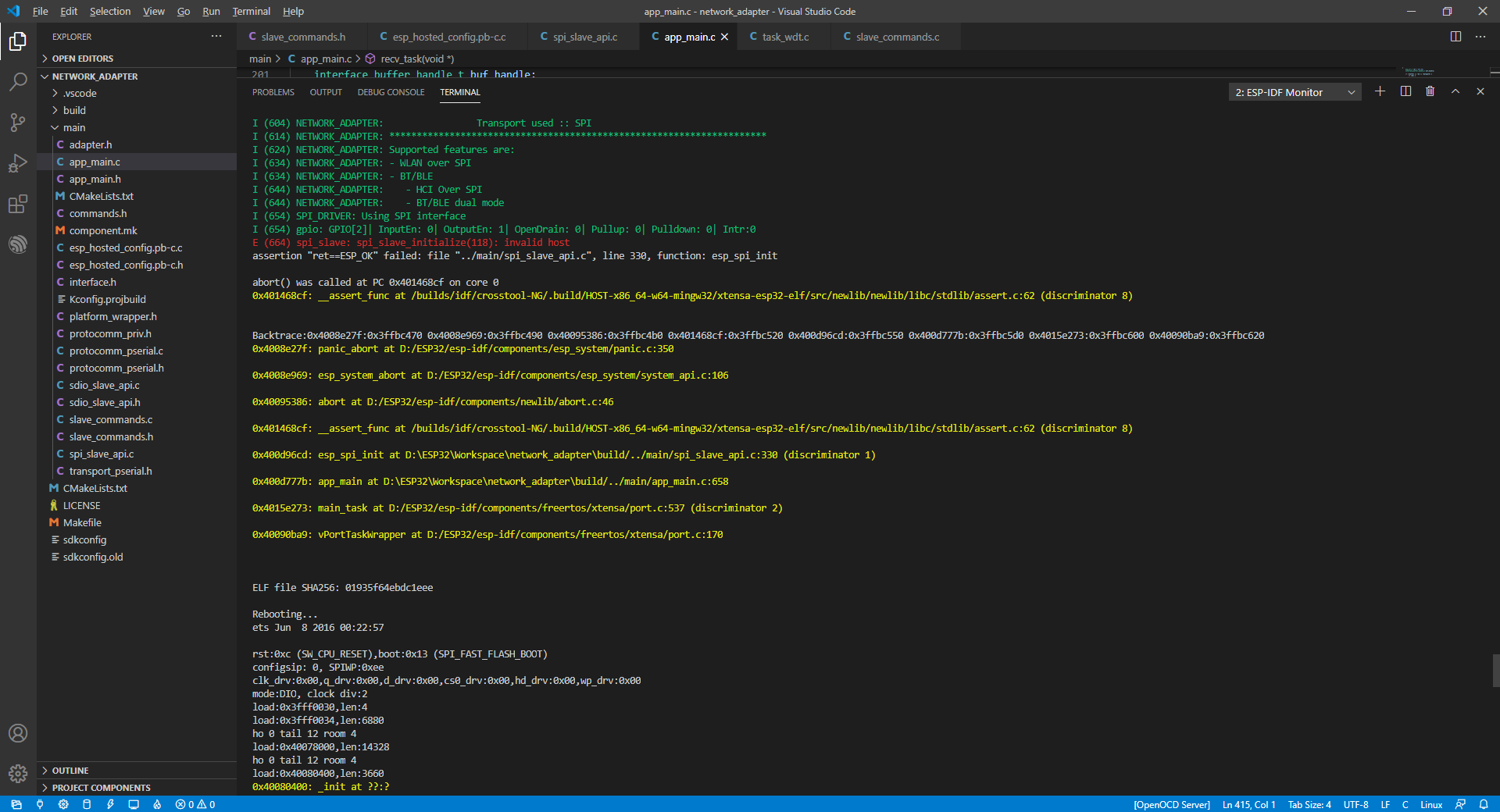 Not working · Issue #12 · espressif/esp-hosted · GitHub