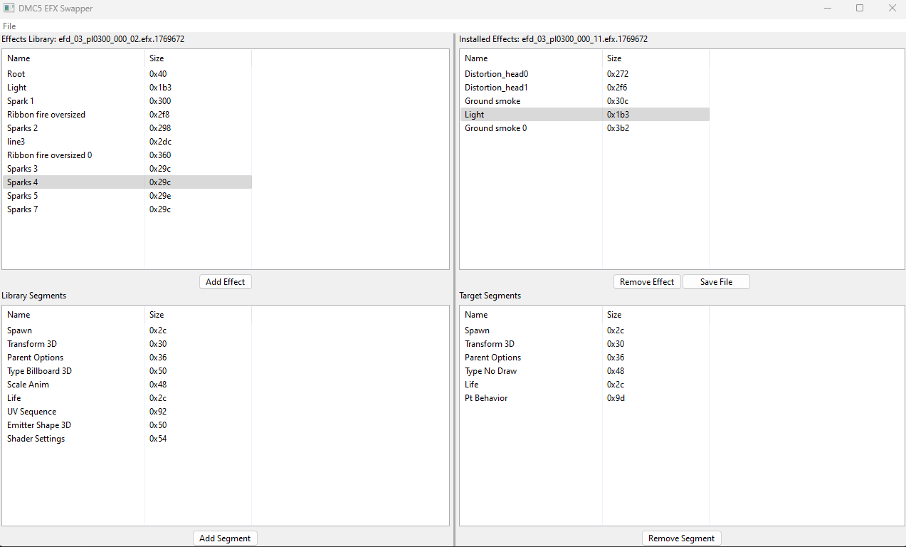 GitHub - PracticePenguin/DMC5-EFX-Swapper