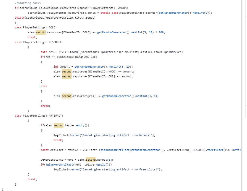 Allow Modding Of Starting Bonuses · Issue 2042 · Vcmi Vcmi · Github