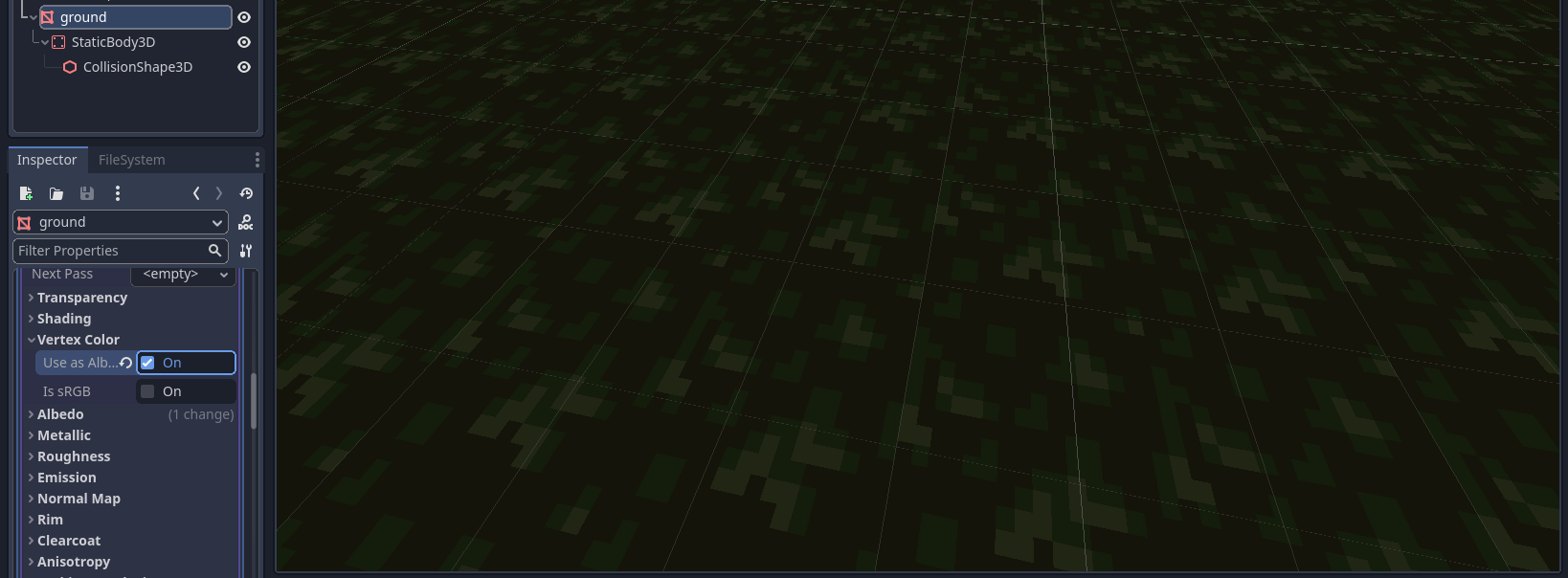 GridMap renders 3D meshes as solid black with "Compatibility" renderer · Issue #74111 ...