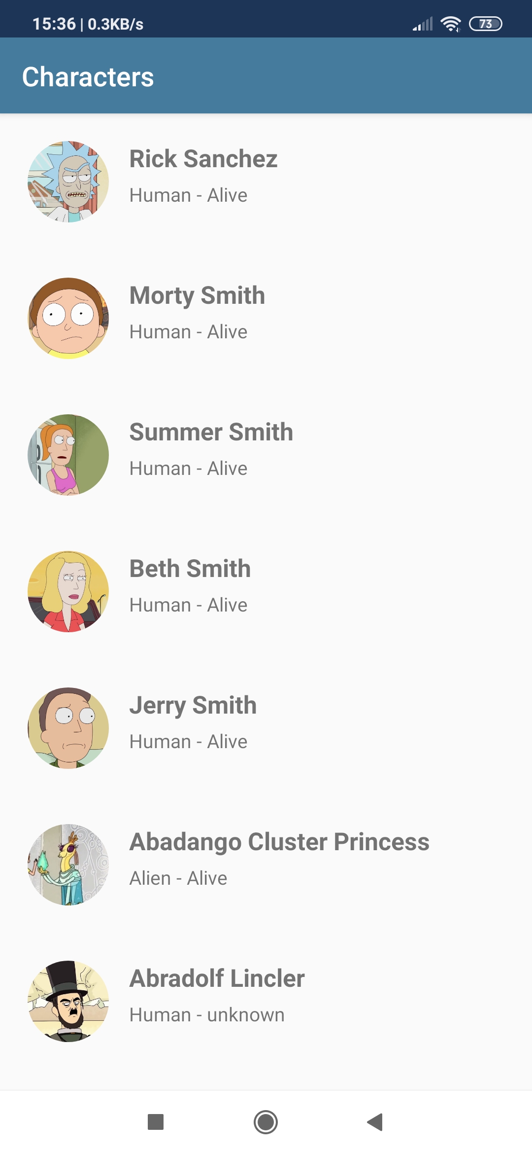 GitHub - Hitendra27/RickAndMorty-AndroidArchitecture