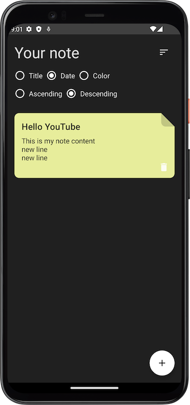 GitHub - Hitendra27/CleanArchitectureNoteApp